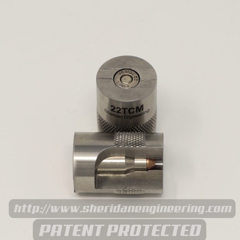 22 TCM Ammunition Gauge – Sheridan Gauges